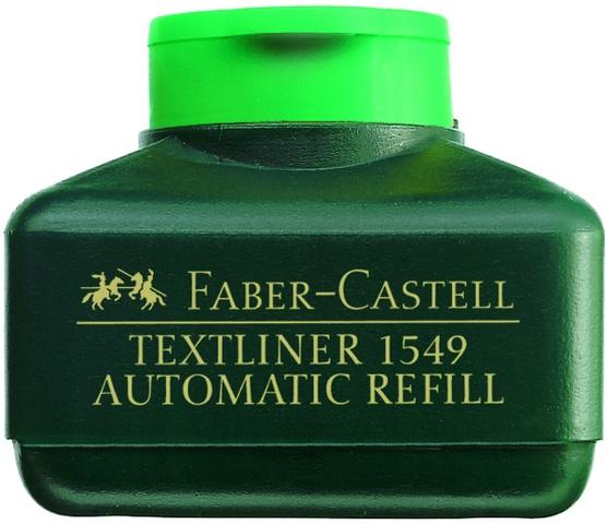 Nachfülltusche Faber Castell 1549 Textliner-Automatic 30ml grün ...
